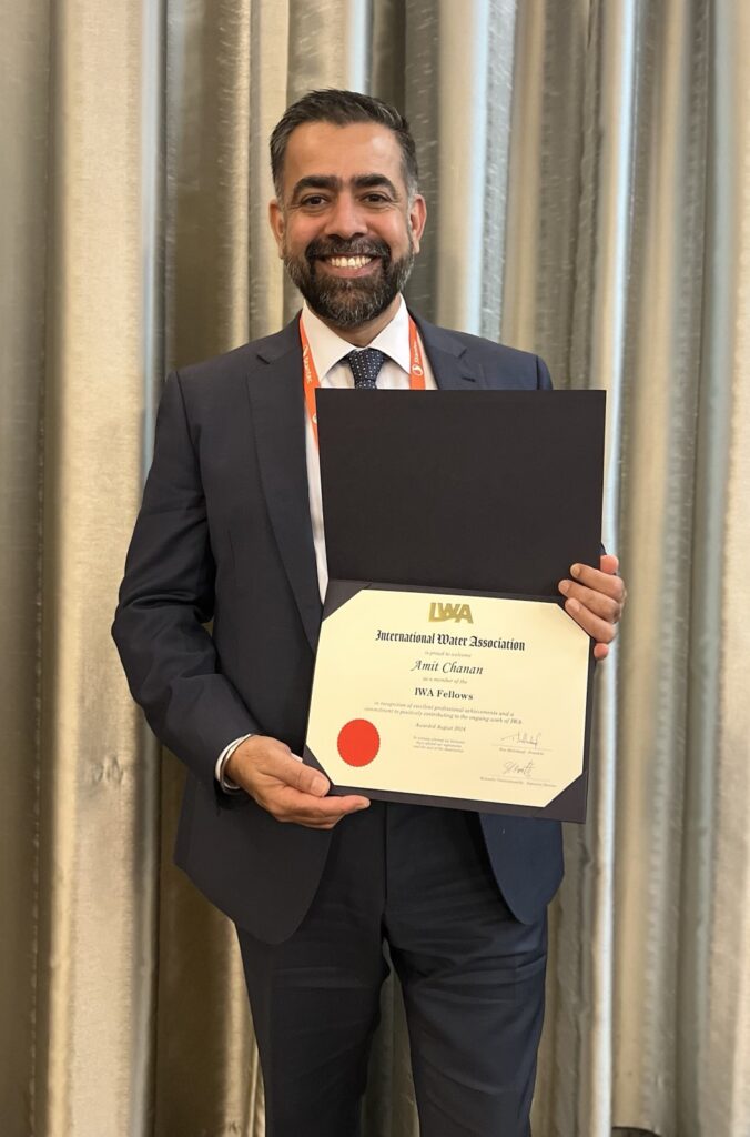 WAF CEO Recognised as an IWA Fellow – Water Authority of Fiji